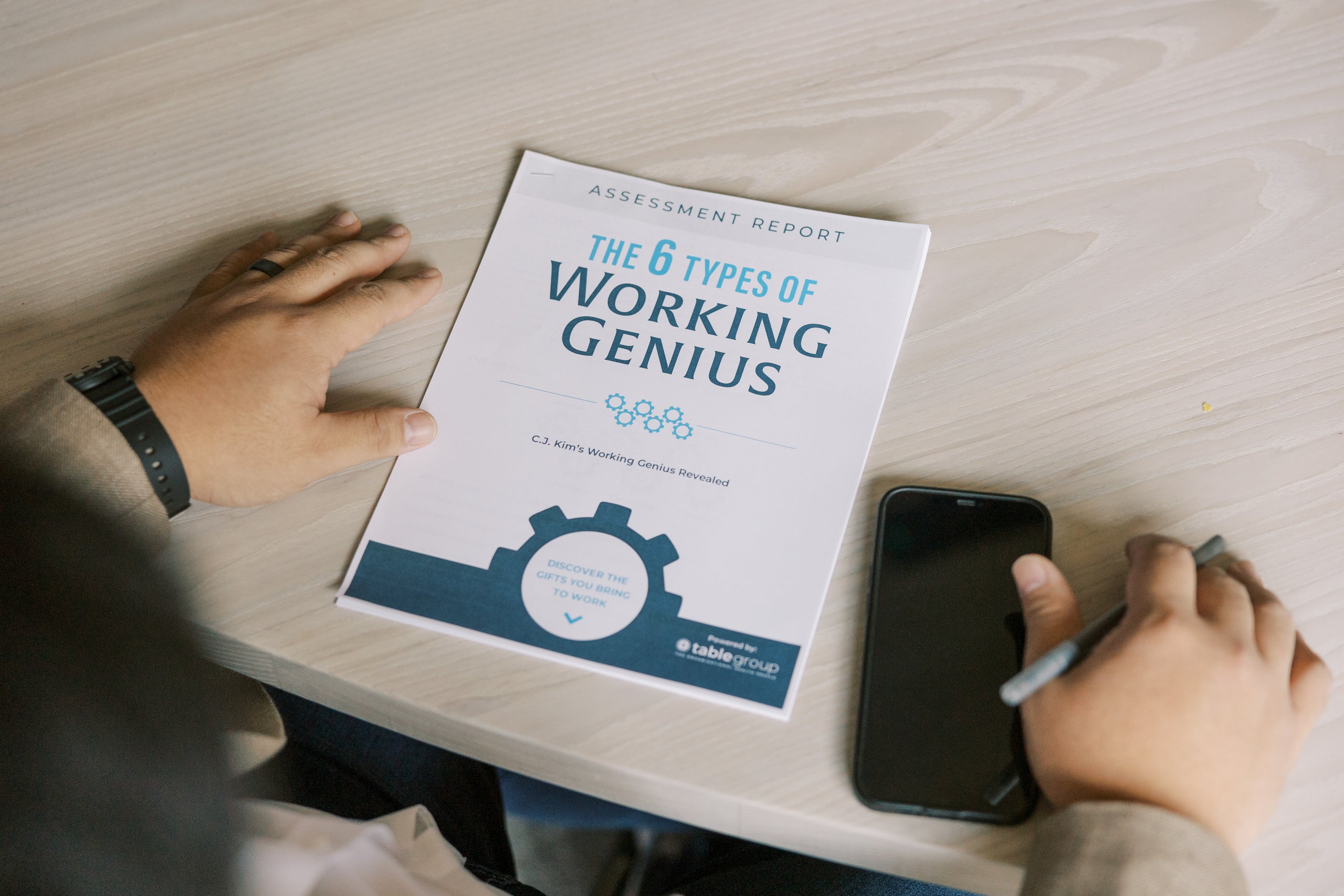 The 6 Types of Working Genius Assessment | Sentinel Arms